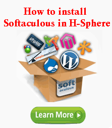 How to install Softaculous in H-Sphere