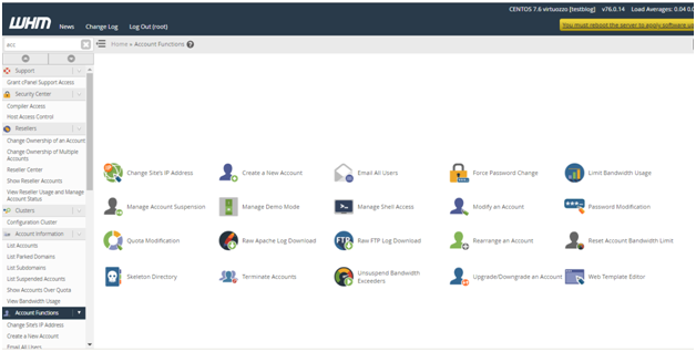 How to Create a New cPanel Account in WHM - Hostripples