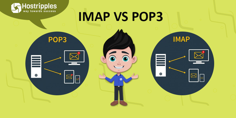 IMAP vs POP3: How POP3 / IMAP protocols work with the mail server